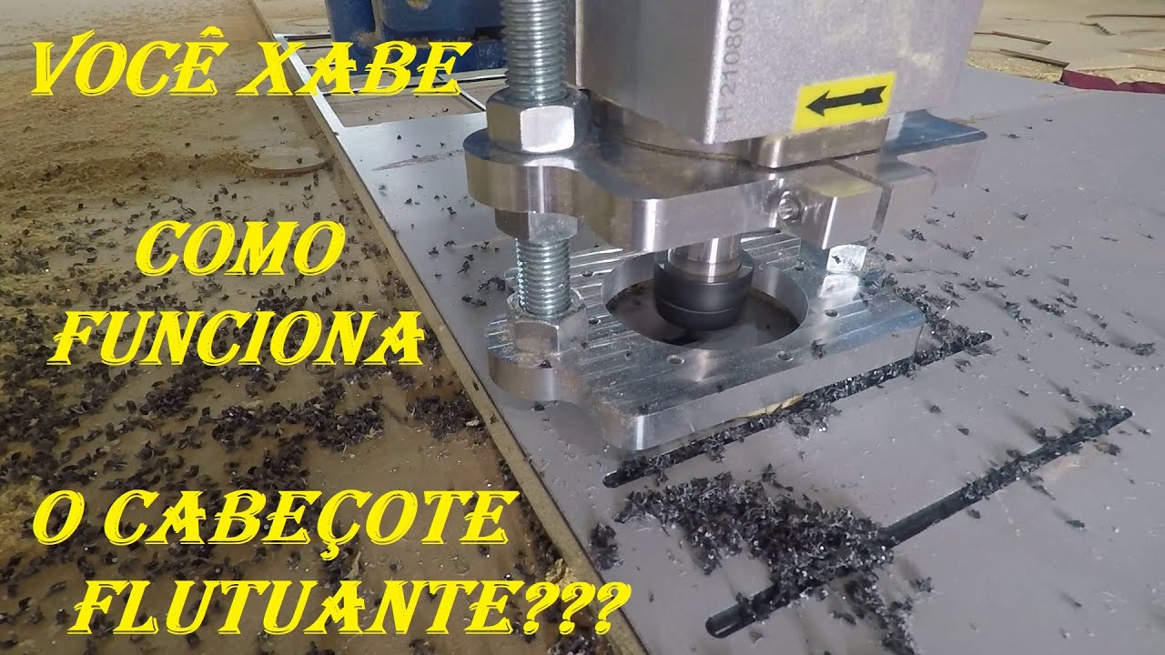 TESTANDO CABEÇOTE FLUTUANTE DA ROUTER CNC, CORTE, VINCO E DOBRA EM ACM ...