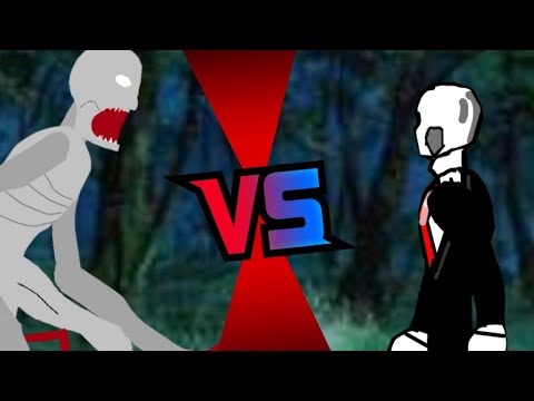 Scp-096 Vs Slenderman | Drawing Cartoons 2