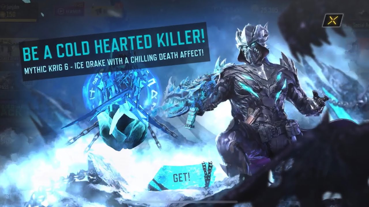 *New* Cold Embrace Mythic Fully Unlocking Krig 6 Ice Drake | Dark ...