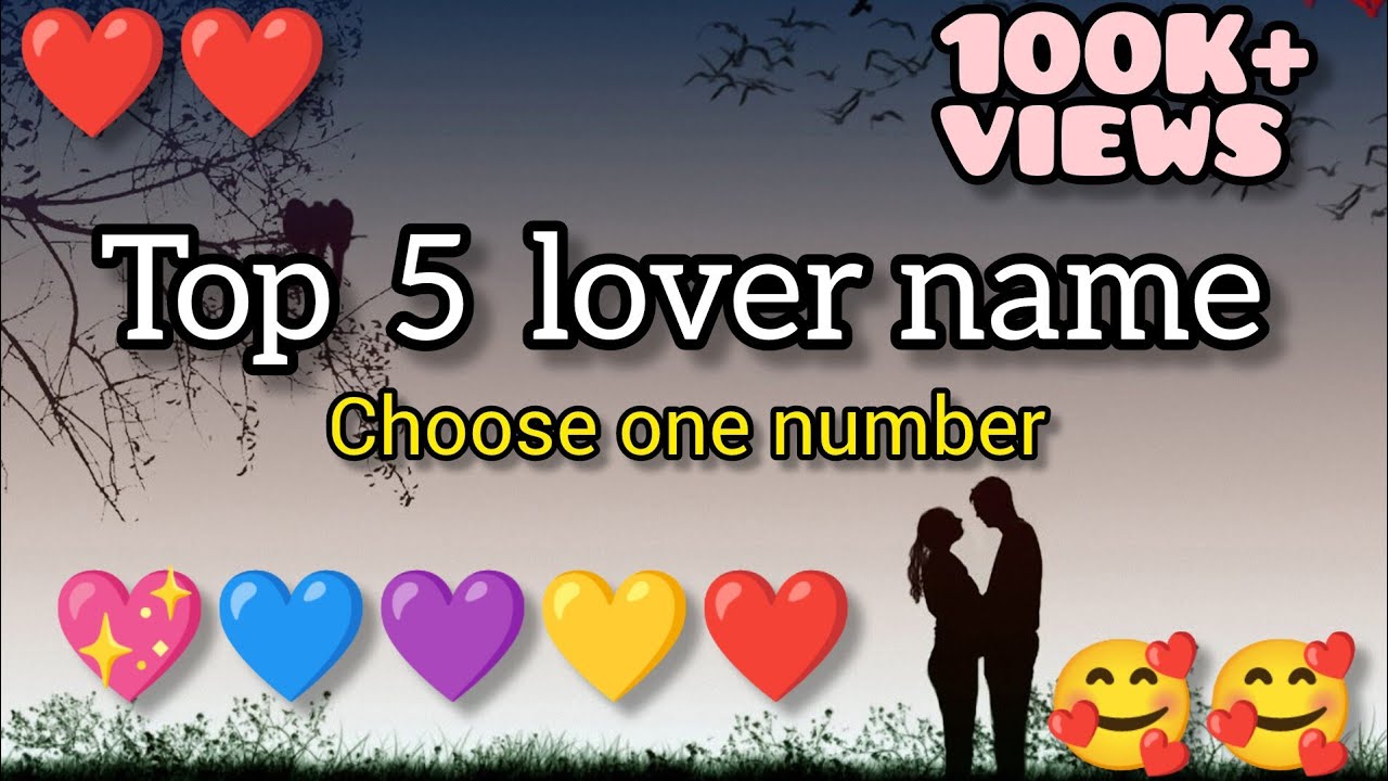 true lover name letters😘|| lovers name || know your love 💕|| best lover ...