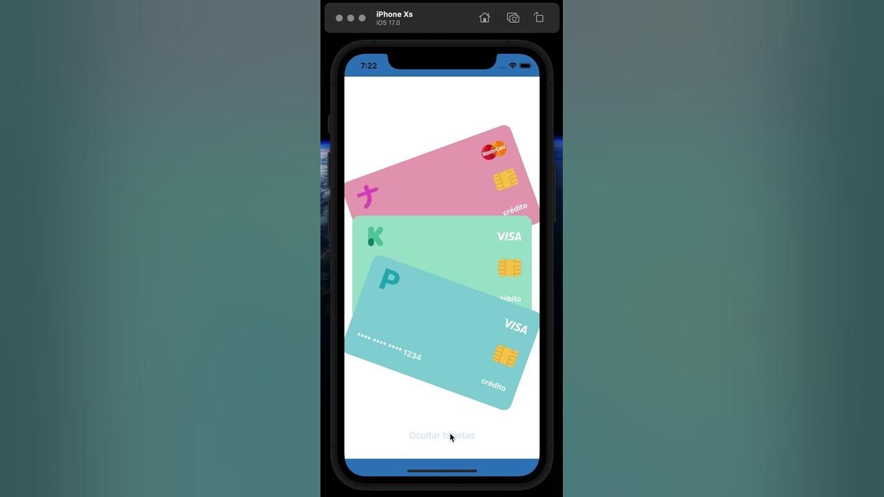 React Native Credit Card Animation - YouTube
