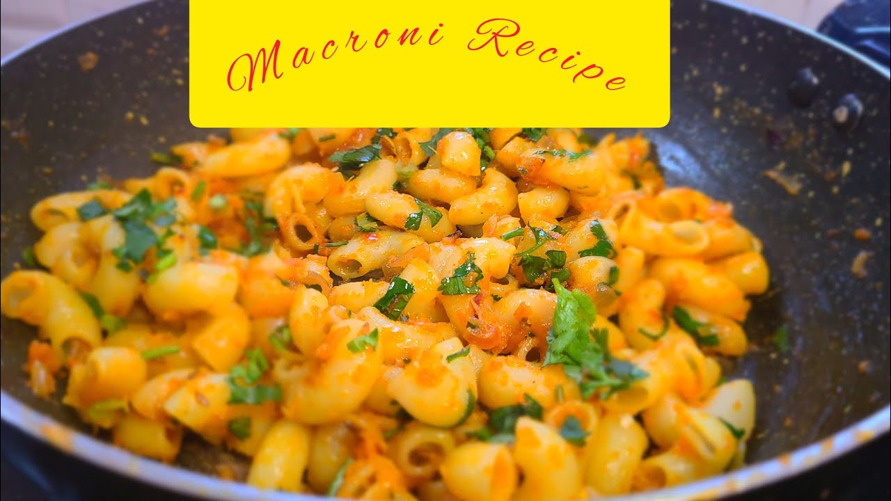 Macroni Recipe, Masala Macroni, Lunch Box Recipe, Breakfast Recipe# ...