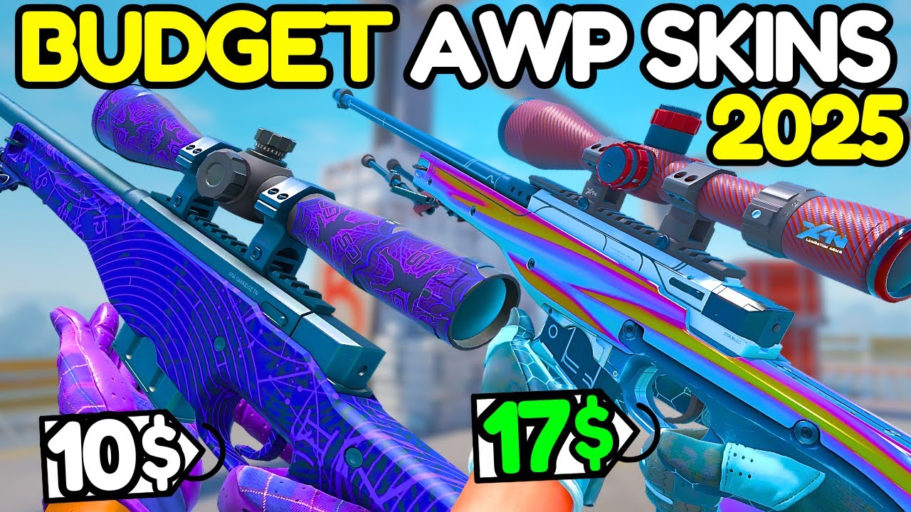 The BEST CHEAP AWP Skins Under $20 in 2025 (CS2 Budget AWP Skins) - YouTube