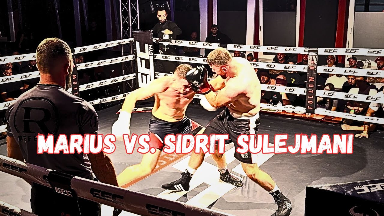 EFC Fight Gala 21.09.2024 - Marius vs. Sidrit Sulejmani - Boxkampf ...