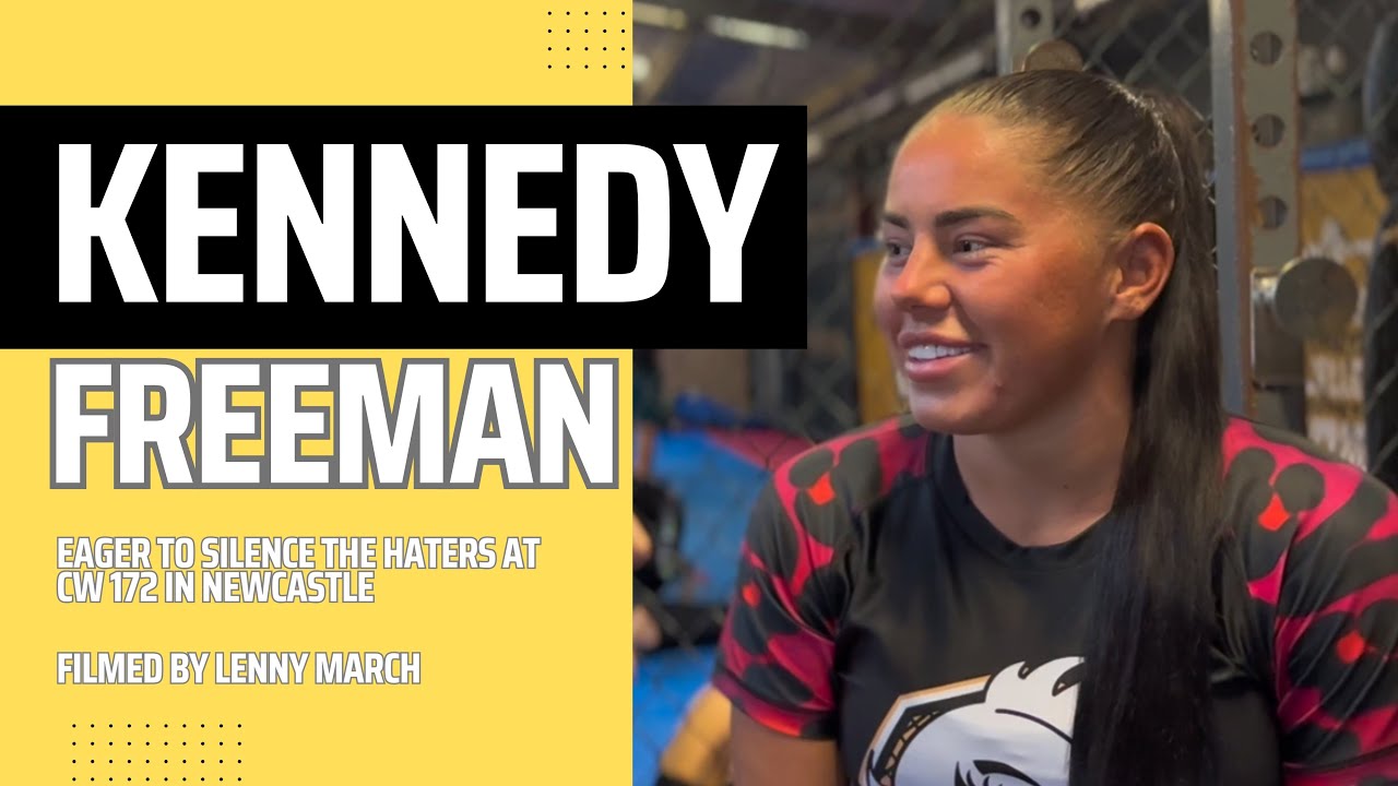 KENNEDY FREEMAN EXPECTS TO SILENCE HATERS AT #CW172 IN NEWCASTLE - YouTube