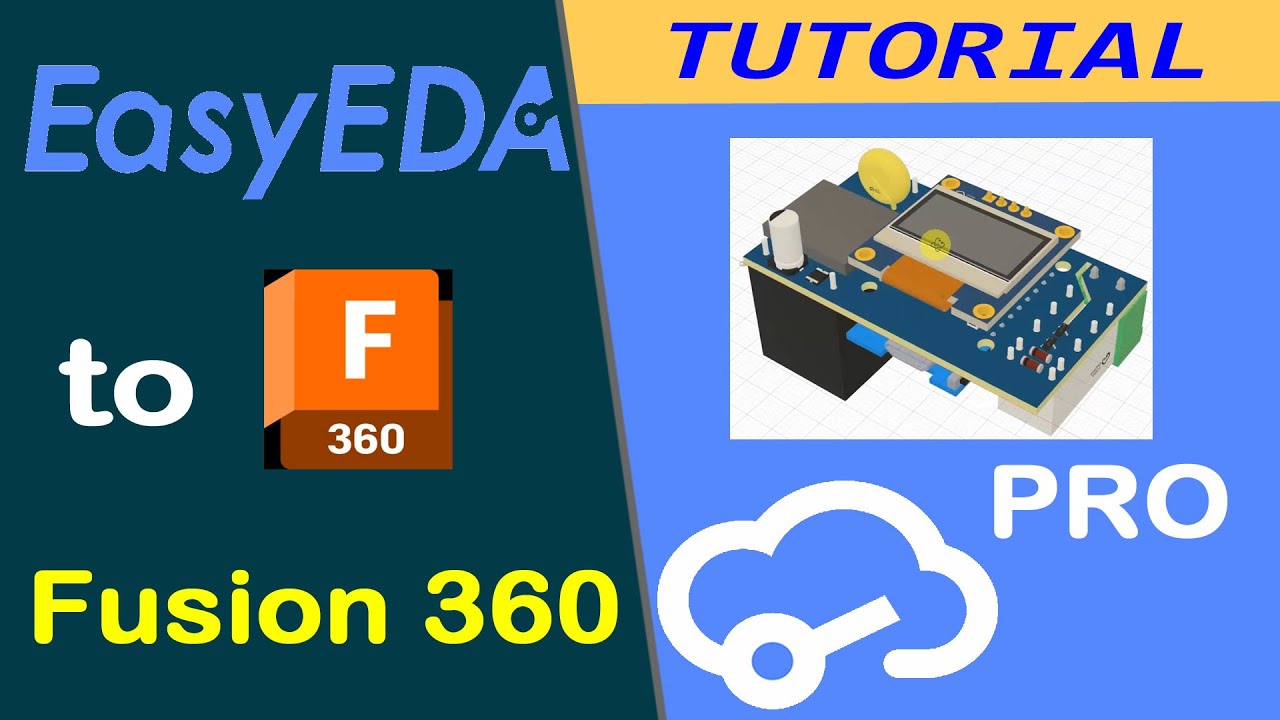 Come esportare modelli .STEP da EasyEDA a Fusion 360 - YouTube