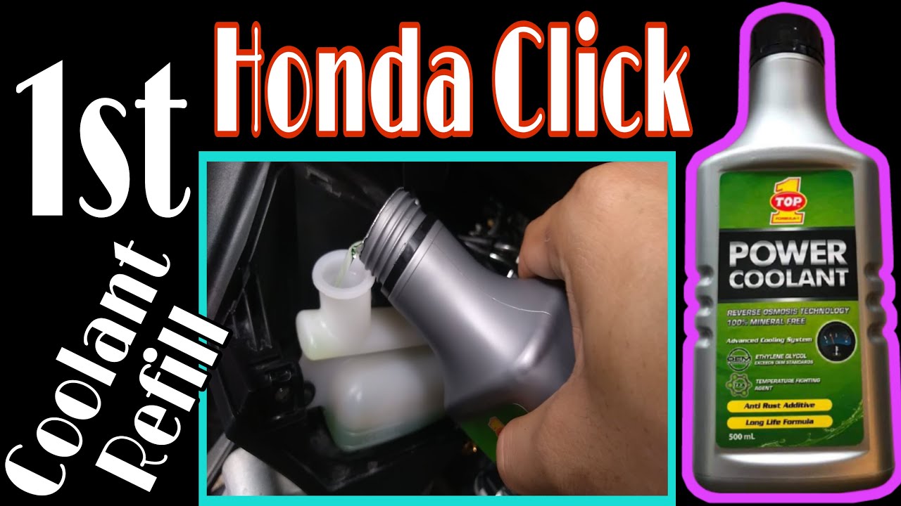 Honda Click Game Changer | 1st Coolant Refill | Top 1 Coolant | Ready ...