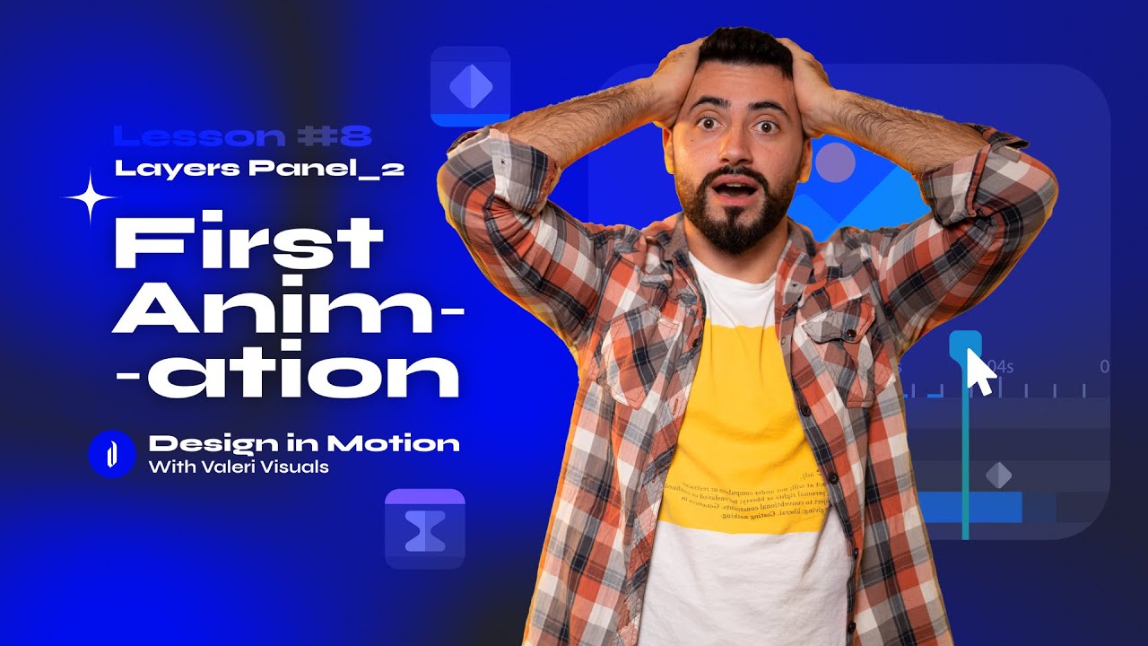 First Animation!. Layers panel 2. Adobe After Effects for Beginners ...