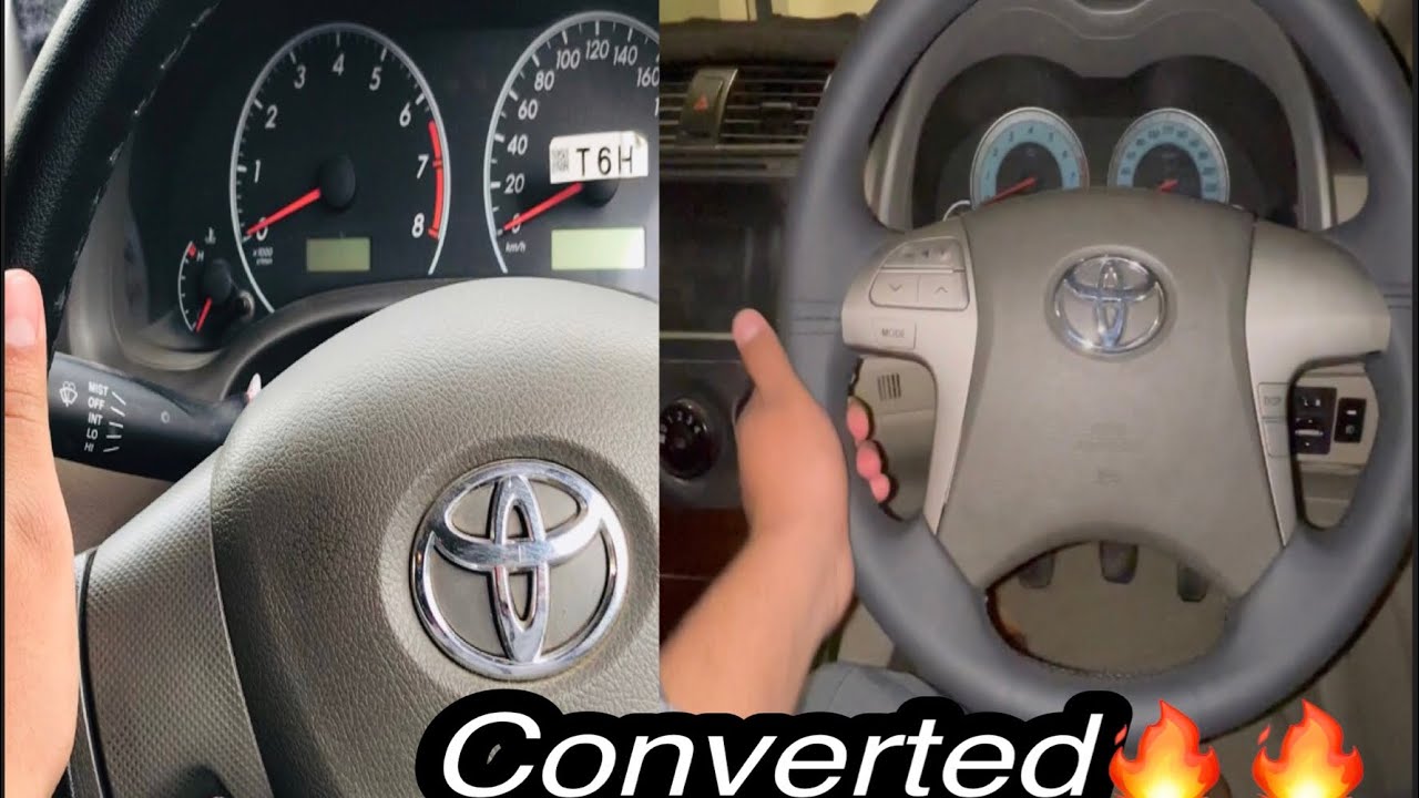 Toyota Xli converted into Altis🤩🚗 - YouTube