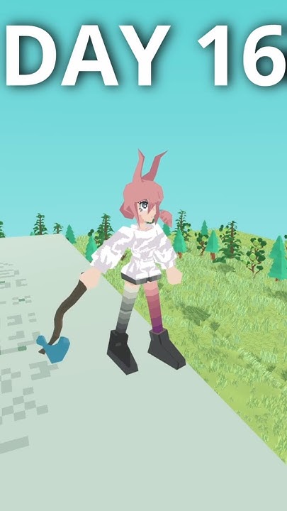 🍑DAY16 -Developing my First 3D Game#shorts #gamedevblog #indiegame #indiedev #lowpoly #blender ...