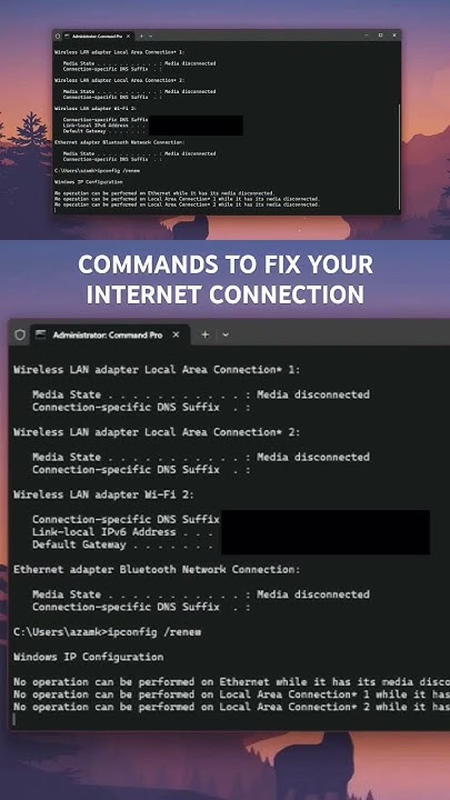 CMD COMMANDS TO SPEED UP INTERNET AND FIX WIFI ISSUES #windows10 # ...