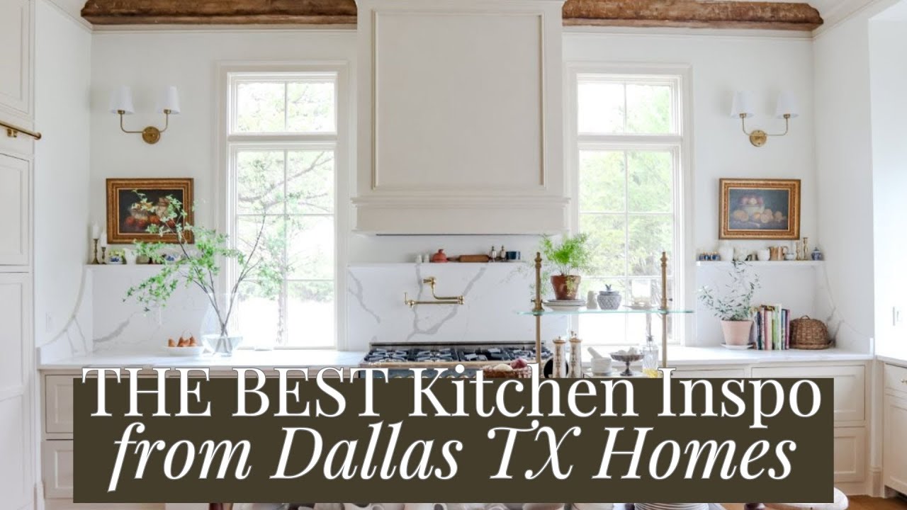 THE BEST Kitchen Inspo from 10 Dallas, Tx Homes | Kitchen Design ...