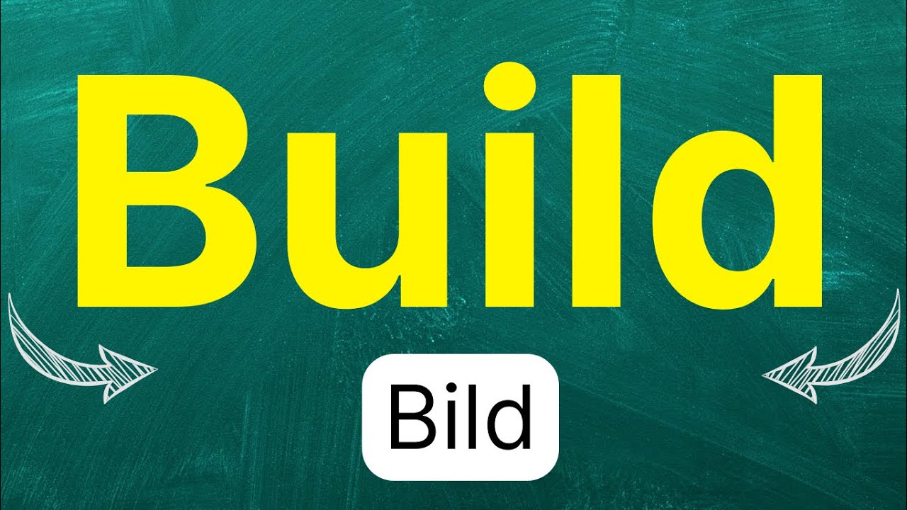 Cómo pronunciar: 'Build' 'Construir' 'Edificar' 'Crear' en inglés ...
