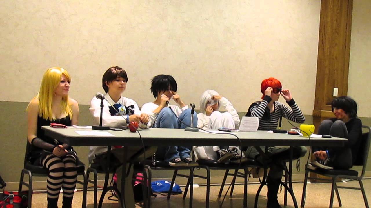 Death Note Q & A Panel Ama-Con 2015 Task Force Cosplay Group - YouTube