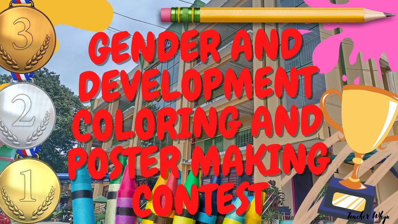 Gender and DevelopmentColoring and Poster Making Contest - YouTube