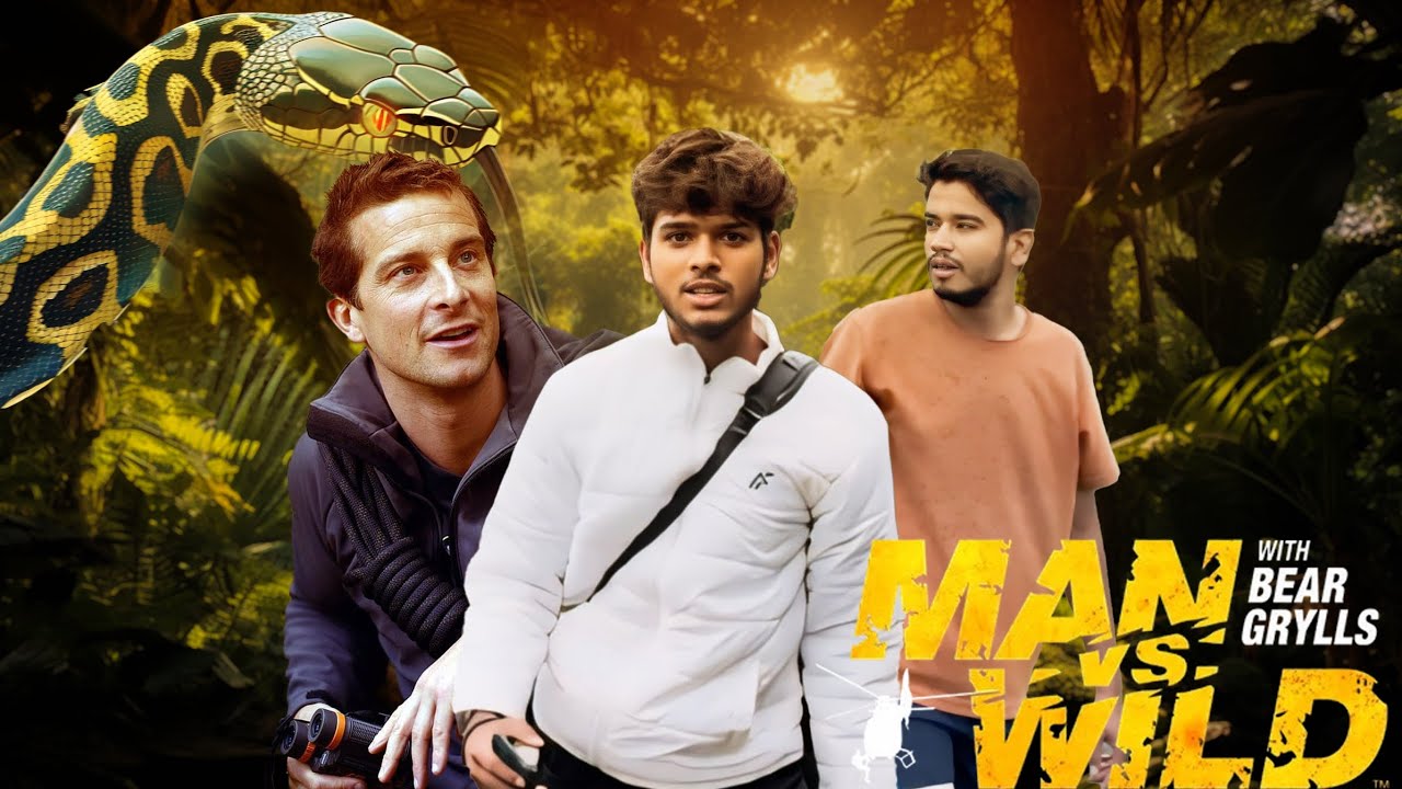 Man vs Wild ( With bear grils)😜 - YouTube
