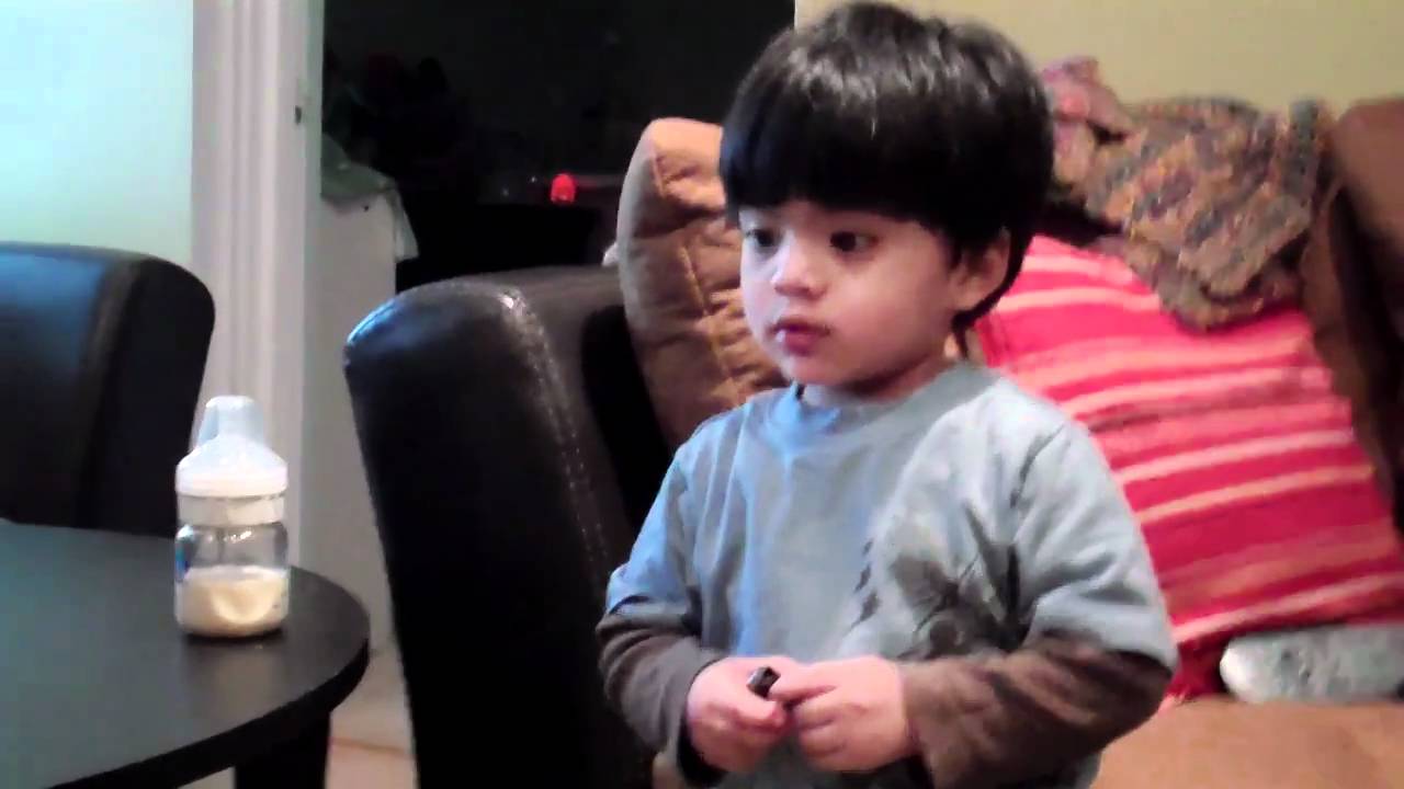 Evan dancing to Usher O.M.G - YouTube