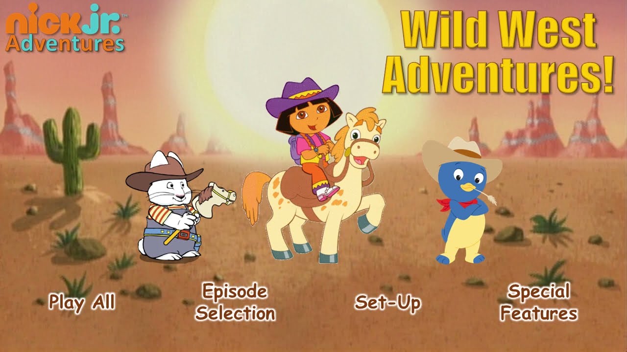 Wild West Adventures! DVD Menu - YouTube