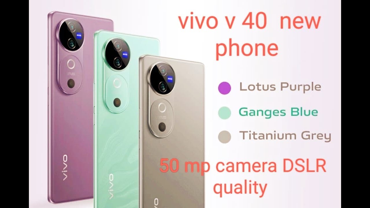 vivo v 40 & 40 pro full camera test and processor test and gaming ...