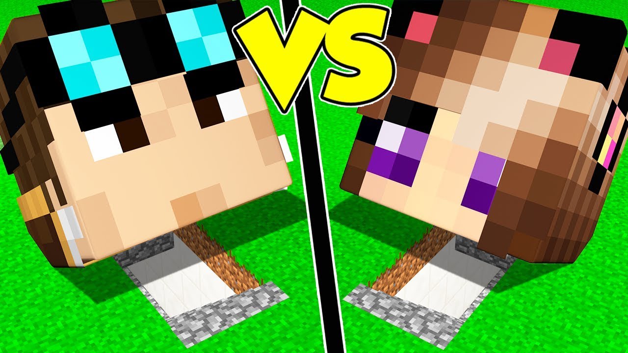 CASA SEGRETA SOTTO LYON contro CASA SEGRETA SOTTO ANNA su MINECRAFT ...