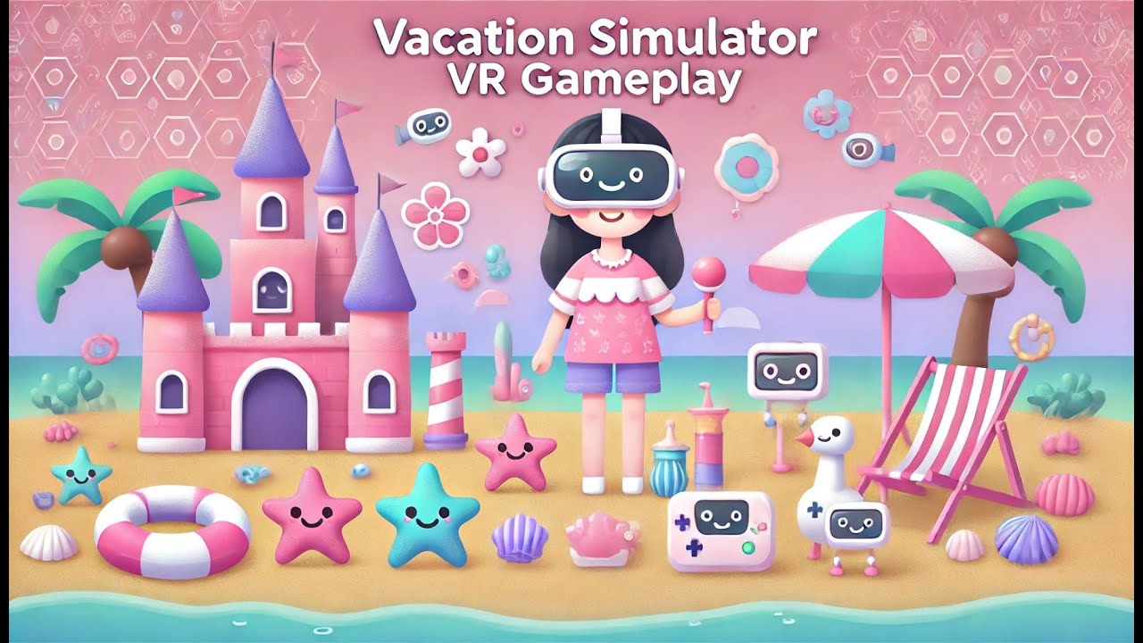 Vacation Simulator VR | Beach Fun and Cute Adventures in Virtual ...