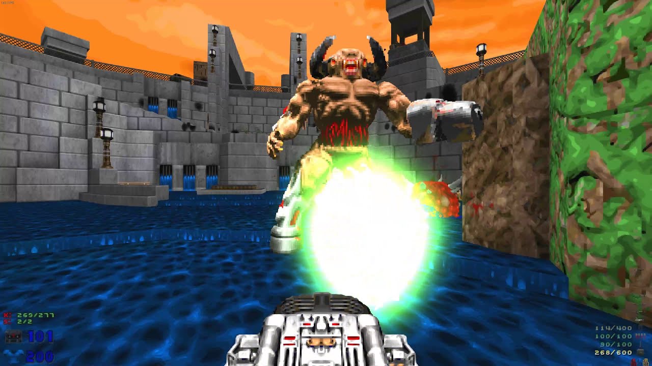 Doom 2: Hydrosphere Map06 The Dam - YouTube