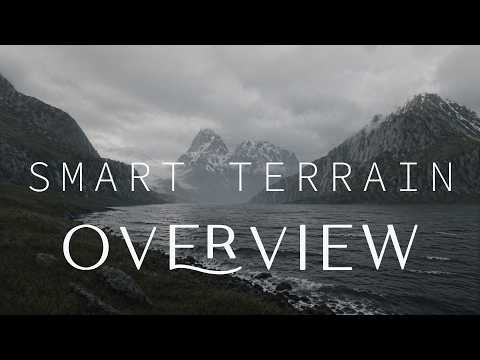 Smart Auto Landscape Material & Advanced Shoreline System | Smart Terrain | Overview | UE5