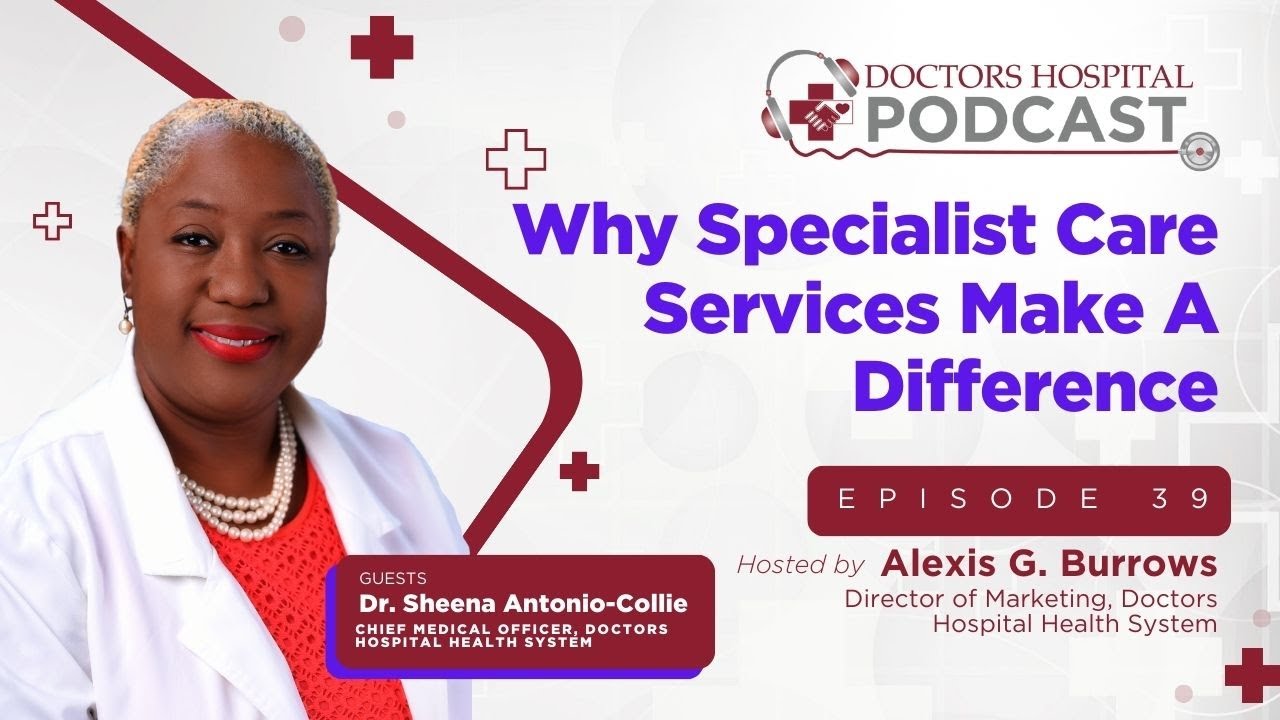 Why Specialist Care Services Make A Difference with Dr. Antonio-Collie ...