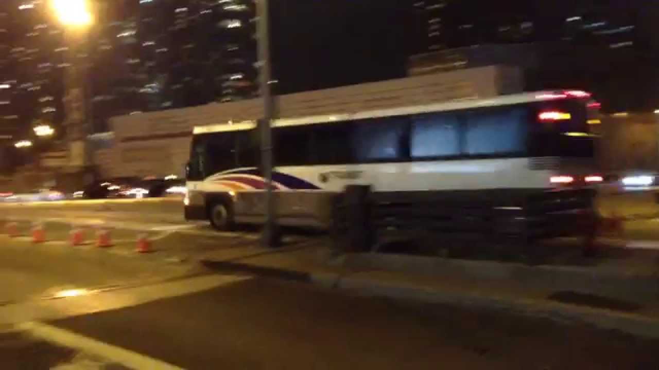 New Jersey Transit 2002 MCI D4000 8110 on Route 160 - YouTube