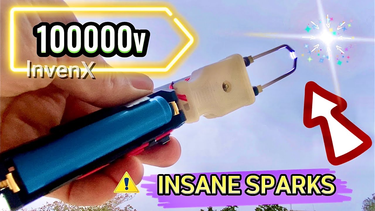 Unbelievable High Voltage Sparks – DIY Power Supply - YouTube