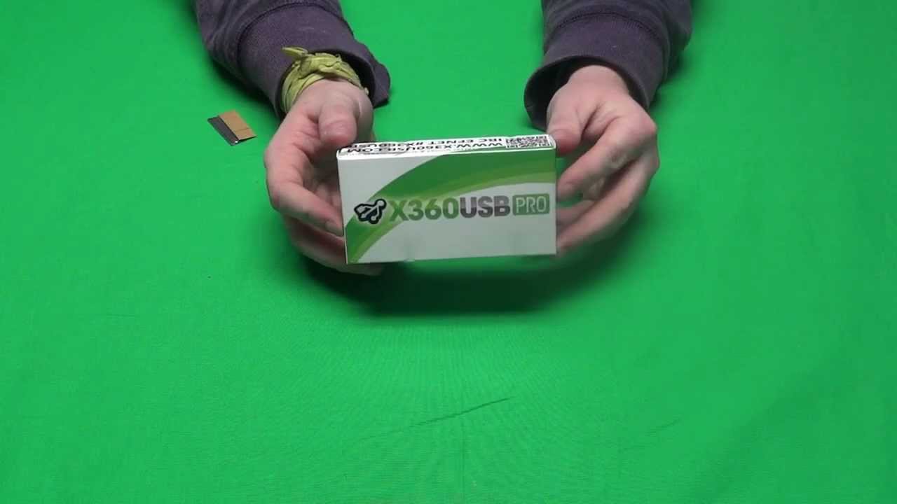 X360USB Pro Unboxing - YouTube