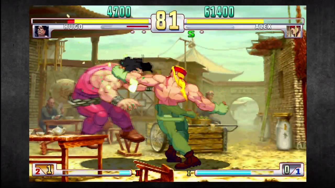 Street Fighter III: Third Strike Online Edition: Hugo vs Alex Gameplay ...