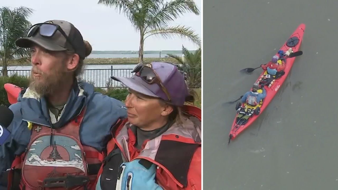 Married kayaking duo completes 'first-ever' 225-mile trip paddling ...