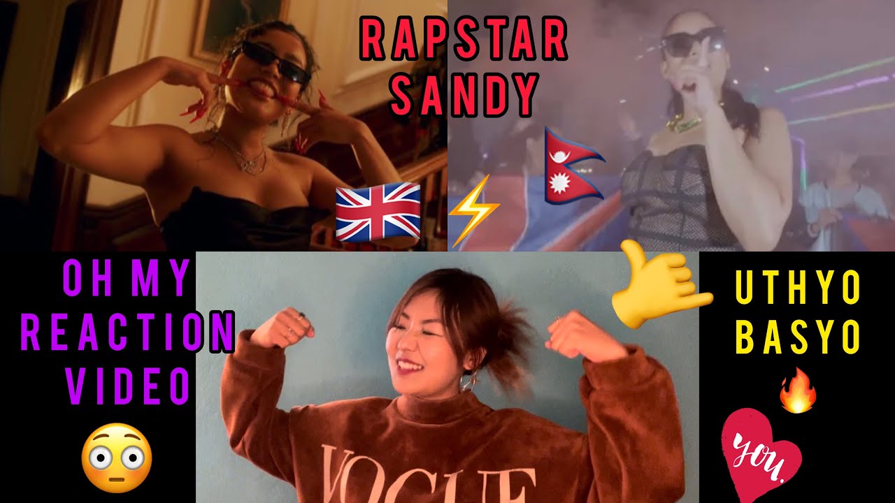 Reaction video on Rapstar Sandy official music video🔥 *Taal ko pani* - YouTube