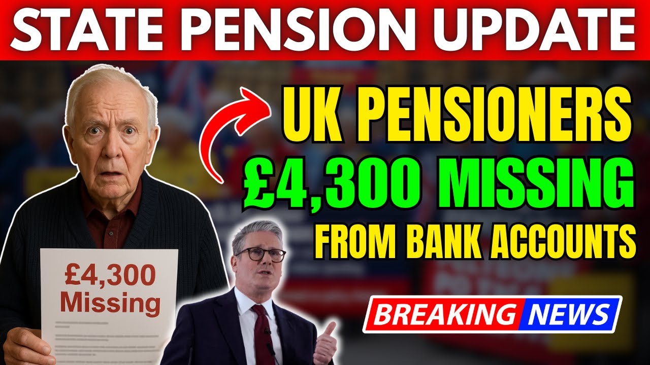 State Pension Update: £4,300 Missing From Pensioners Bank Accounts ...