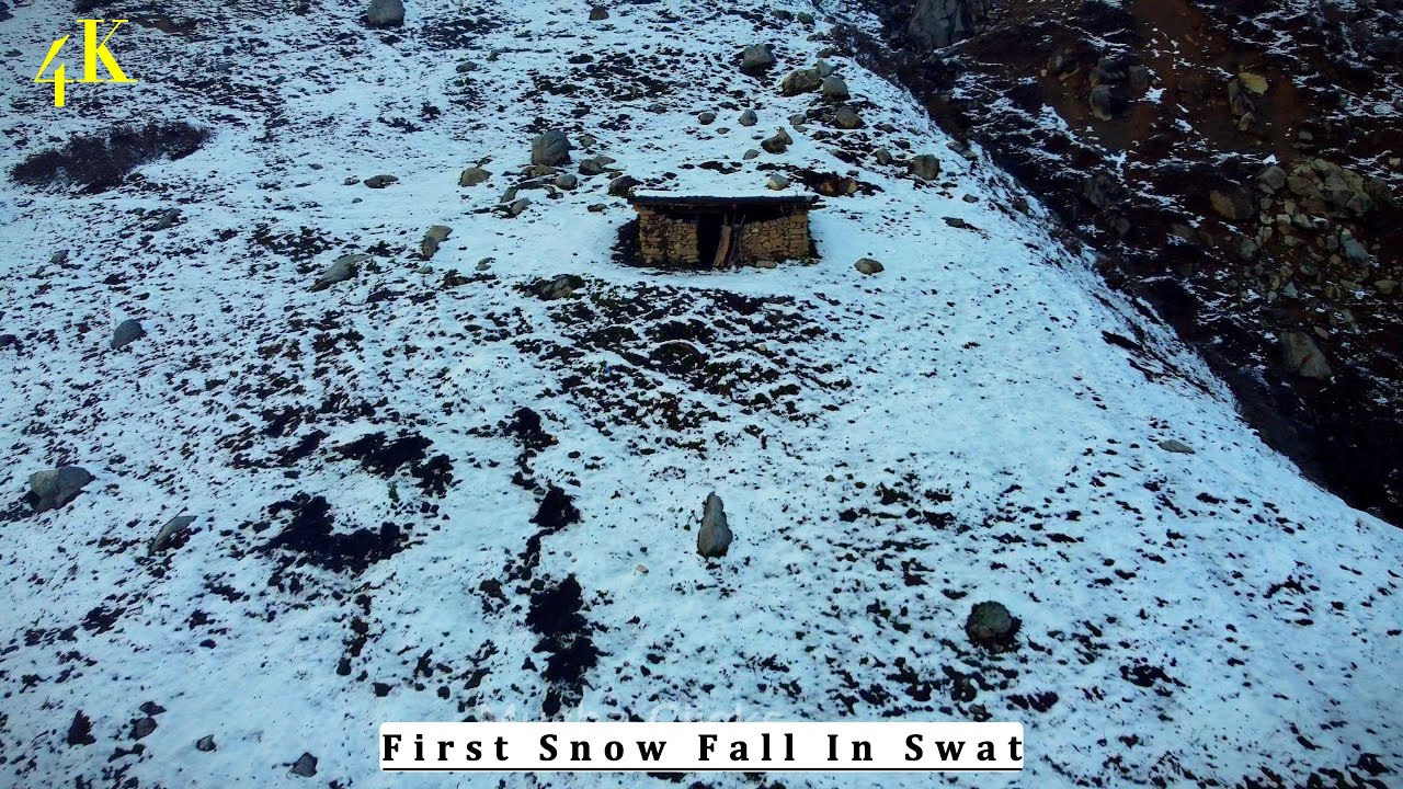 A First Snow Fall Of the Season In Swat valley | Swat Sulatan - YouTube