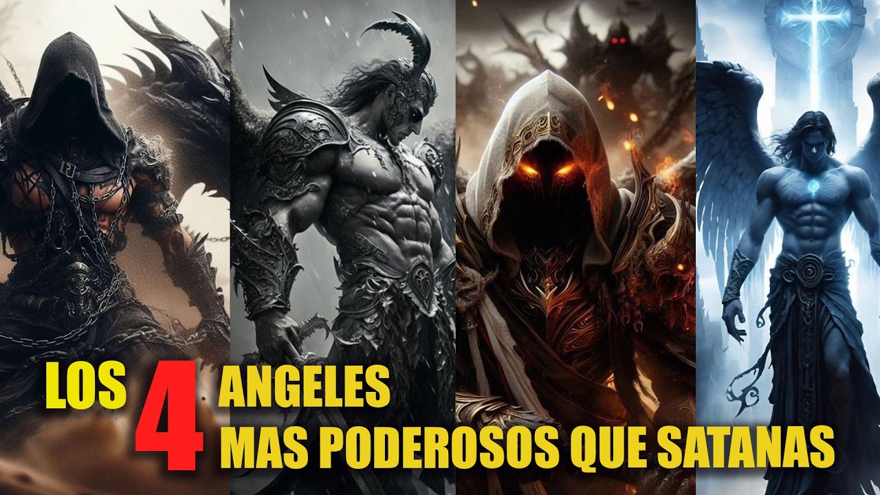Descubre los 4 Ángeles Más Poderosos de Dios: Historia Bíblica - YouTube