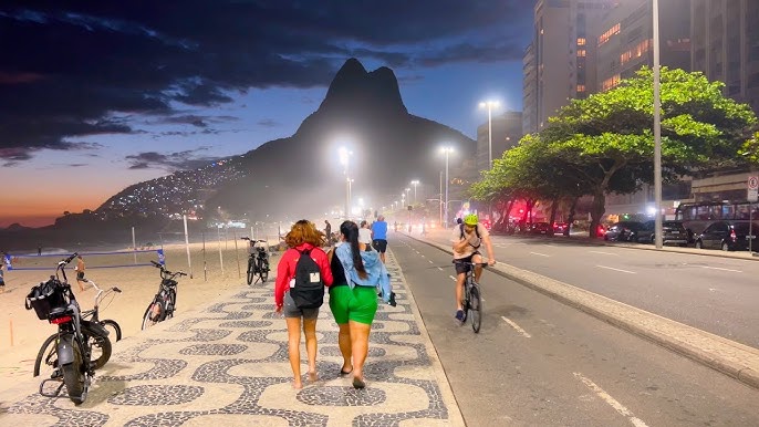 Ipanema Leblon Ipanema And Leblon Skyline In Rio De Janeiro With