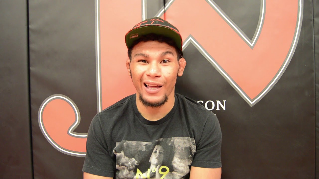 AJ Robb is Hyped to Show out for his People at No Mercy 67 - YouTube