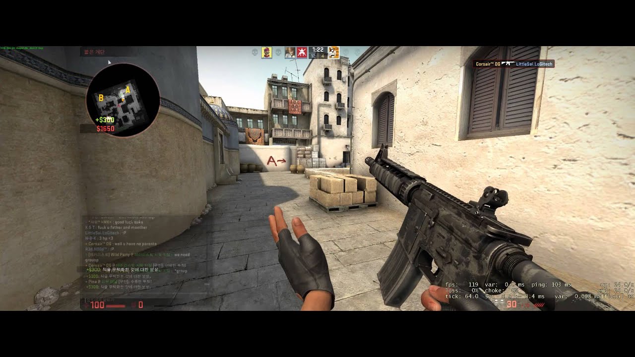 CS:GO [ fail ace 2 ] (34um95, 21:9 3440x1440p) - YouTube