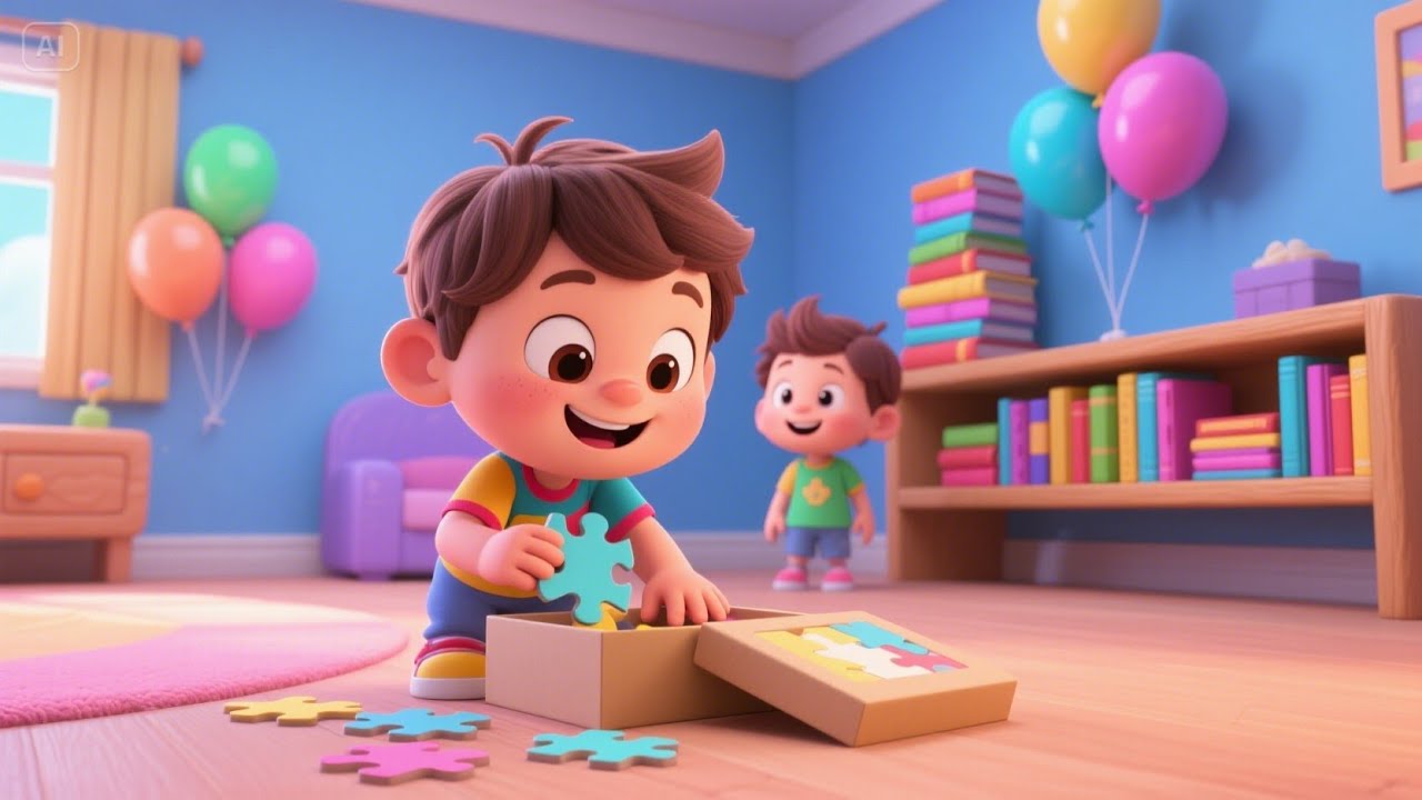 Clean Up Toys – Tidy Time Rhyme | Fun Cleanup Song for Kids | Toddler ...