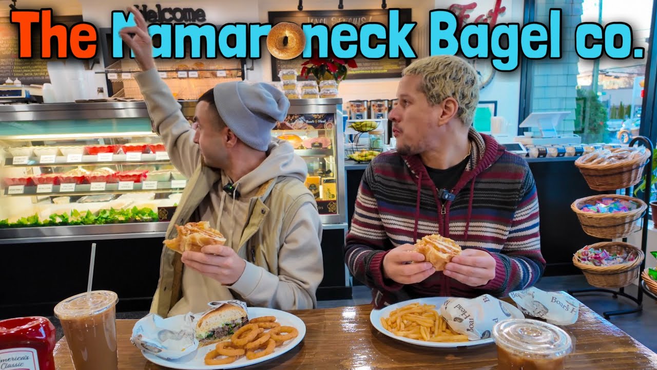 Chubby Chicken & Mamaroneck Special sandwiches from The Mamaroneck Bagel Co Westchester County ...