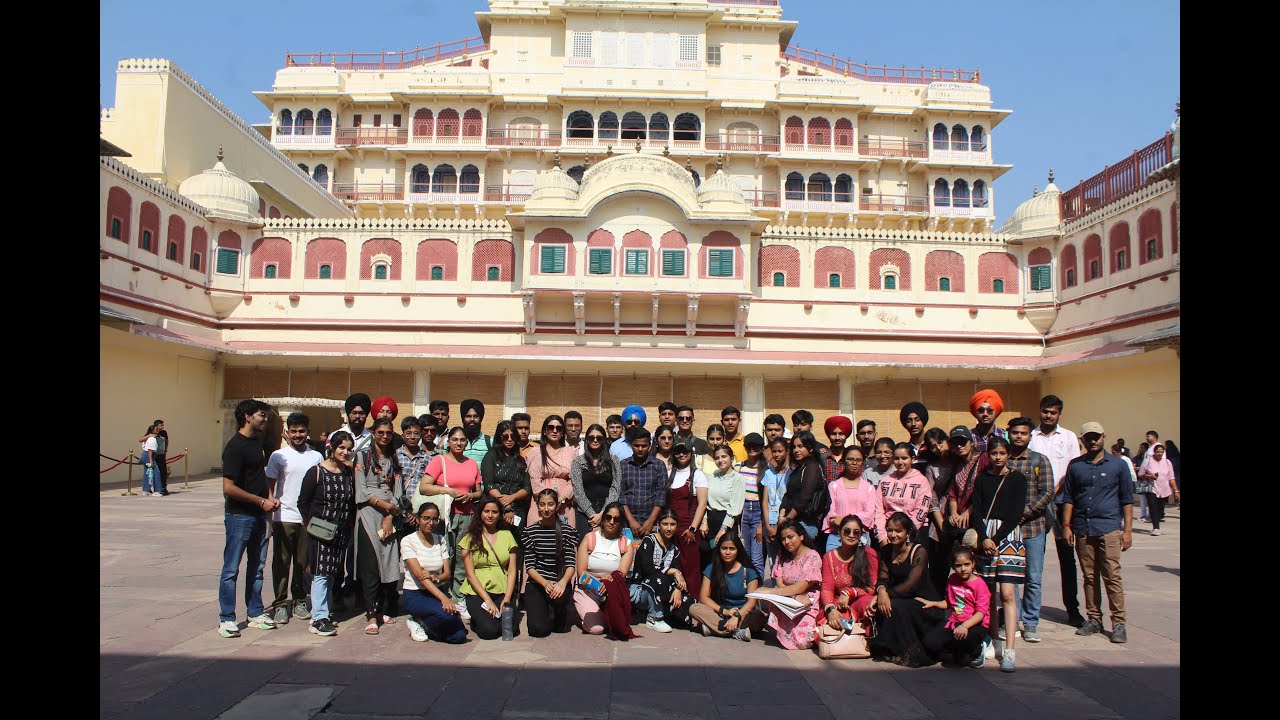 GNDEC SCHOOL OF ARCHITECTURE - STUDENTS TRIP TO RAJASTHAN - YouTube