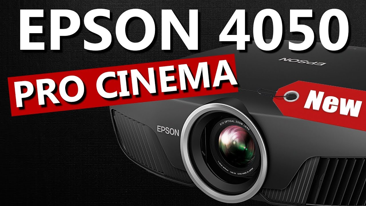 Epson's New Pro Cinema 4050 Pro-UHD 4K Projector | CEDIA 2018 - YouTube