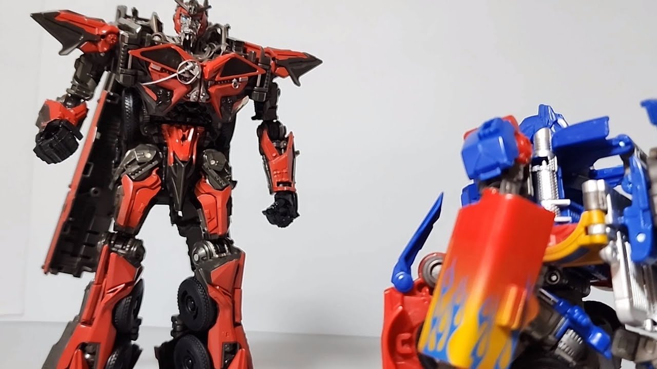 트랜스포머 옵티머스&센티널 대화 스톱모션 Transformers Optimus & Sentinel Conversation ...
