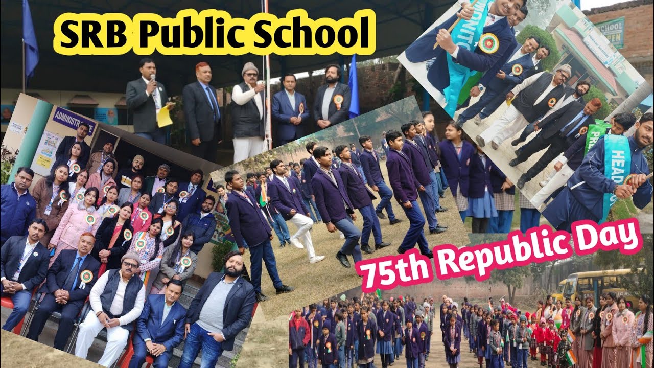 S.R.B school celebrated 75th Republic day, students performed program ...