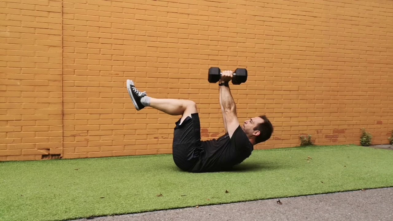 Hollow o Bent Hollow Db Crunches - YouTube