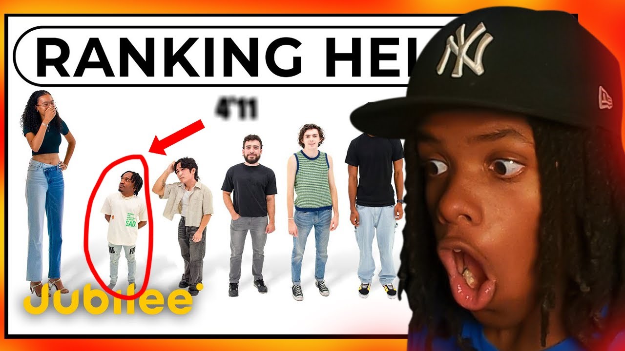 Trying To Blind Rank Men By Height! | Braylol Live - YouTube