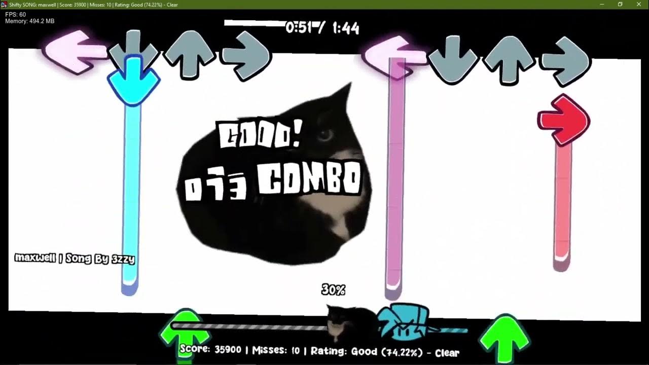 FNF Vs Maxwell The Cat - YouTube