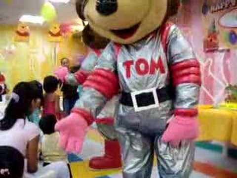 Dancing with Mascot - YouTube